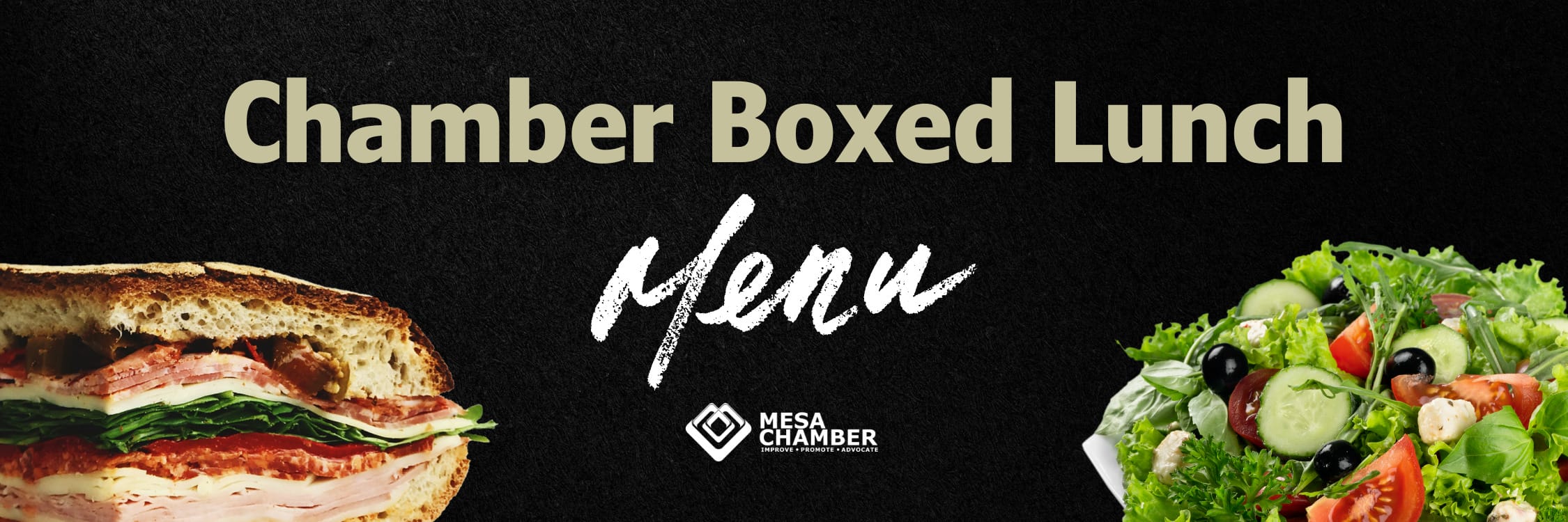 Chamber Boxed Lunch Menu - Mesa Chamber of Commerce