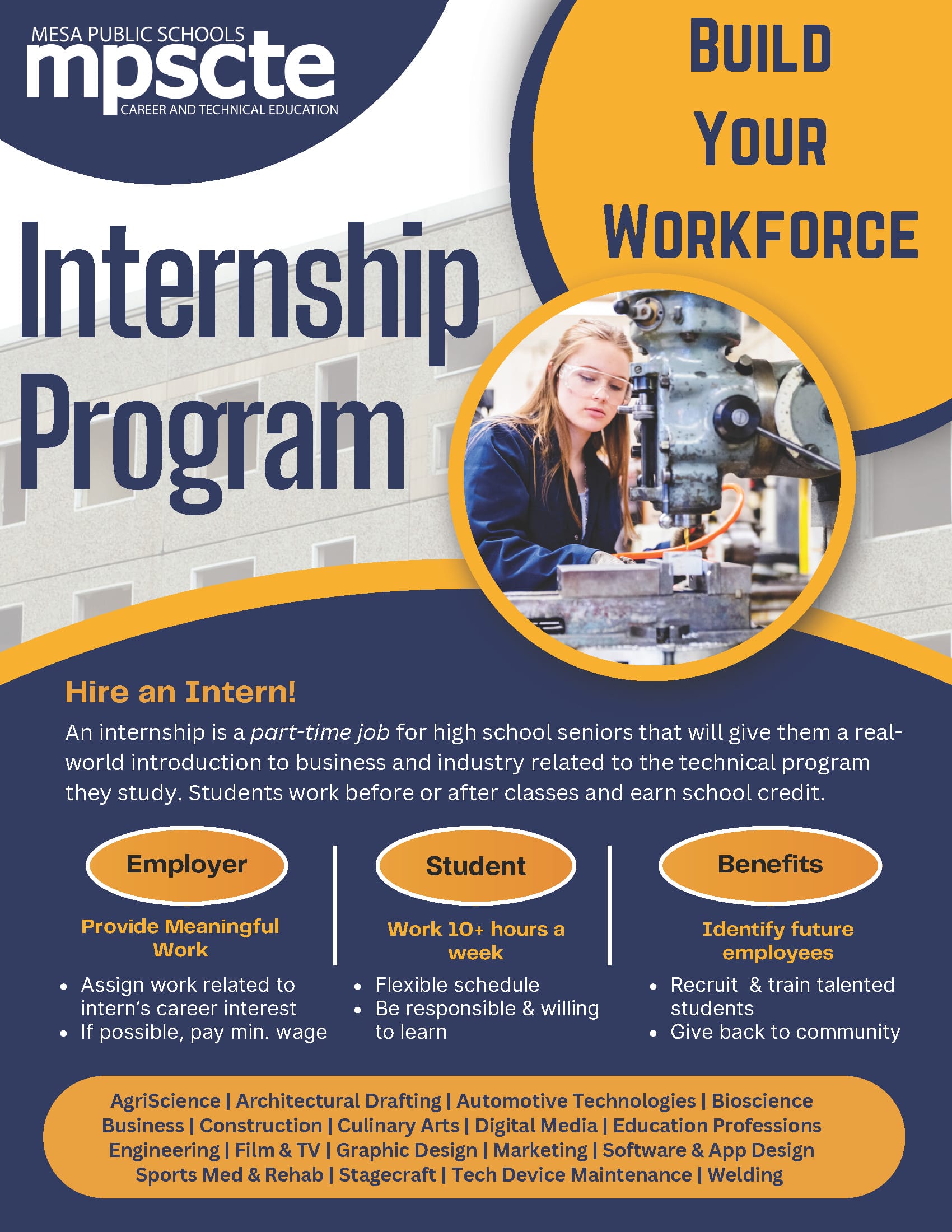 MPS CTE Internship Program - Mesa Chamber of Commerce