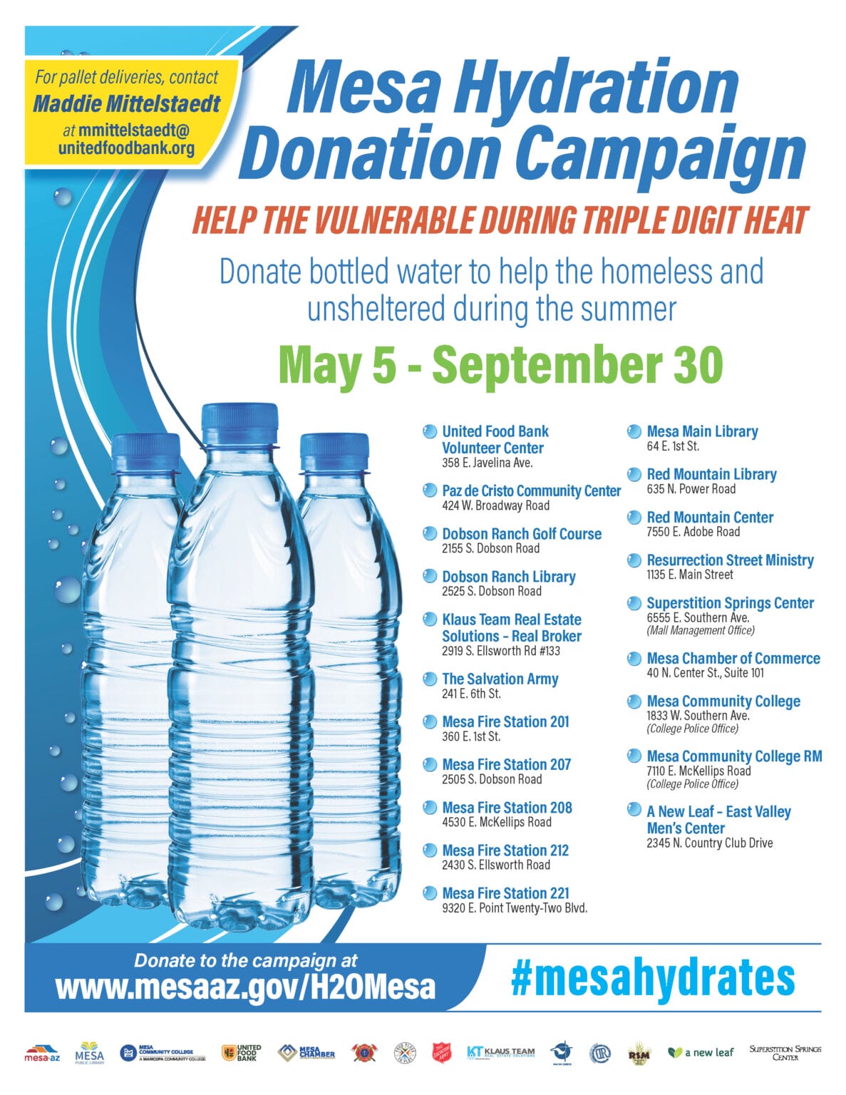 Hydration Campaign - Mesa Chamber of Commerce